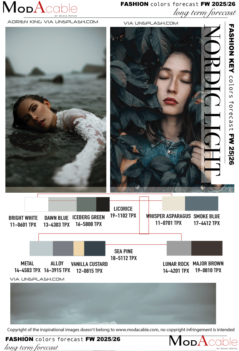 FW25/26 Nordic light trend color
