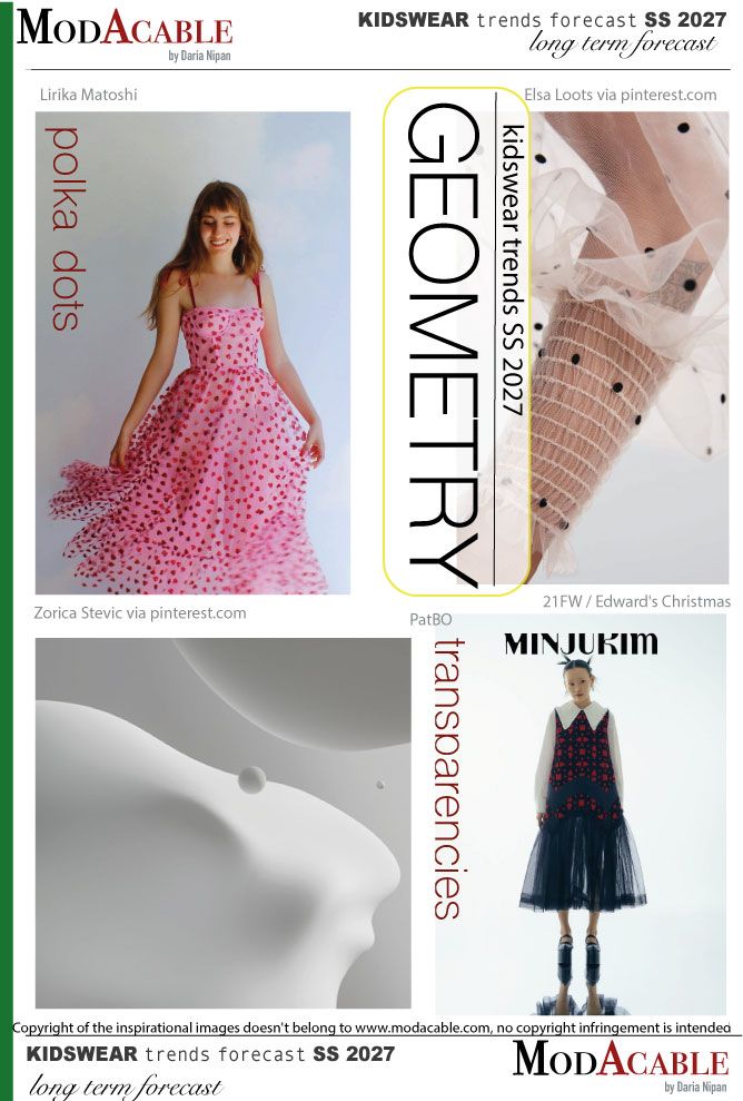 SS 27 toddler girl mood trend Geometry